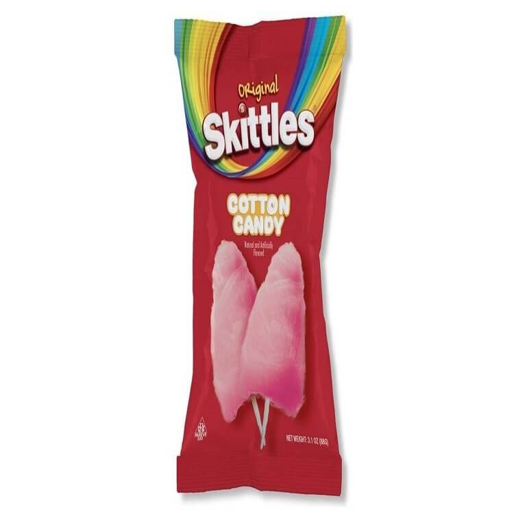 Skittles Cotton Candy Novelty Candy